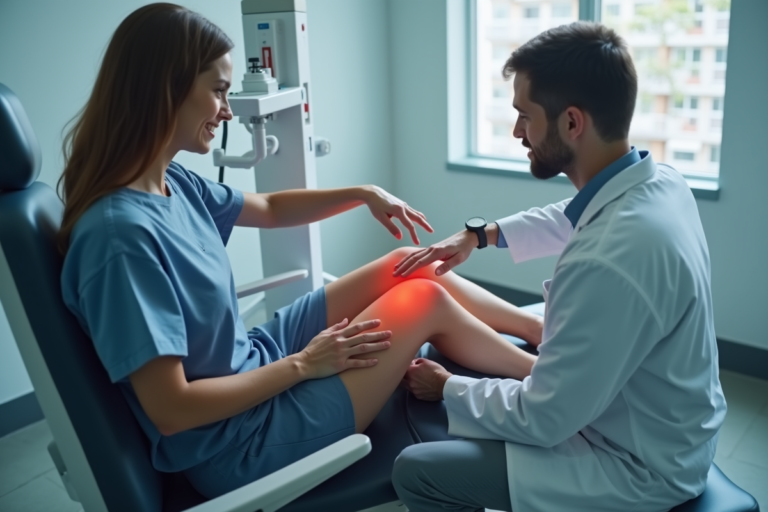 Douleur derrière le genou en tendant la jambe, faut-il consulter